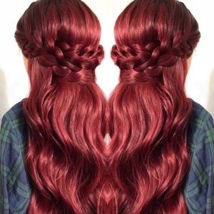 Accessories | Kayla 22 Ombr Wine Synthetic Wig Nwt | Poshmark